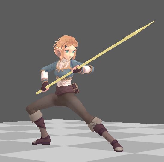 ArtStation - Spear Attack Animation