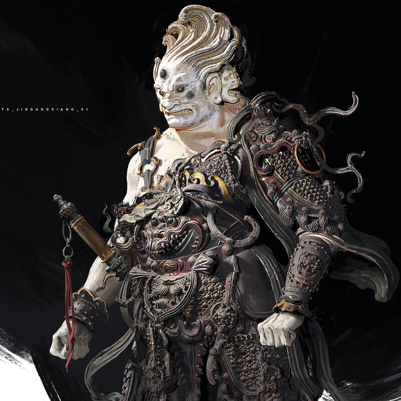 ArtStation - Some supernatural creatures in black myth