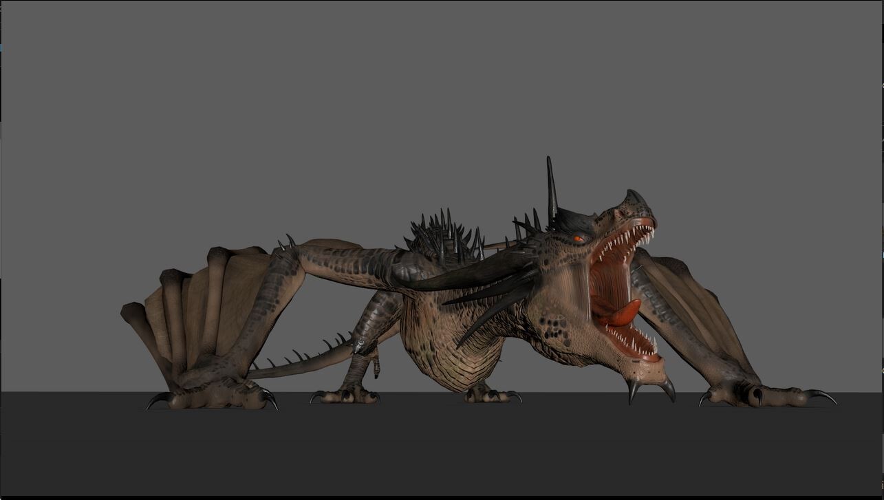 ArtStation - Dragon Landing