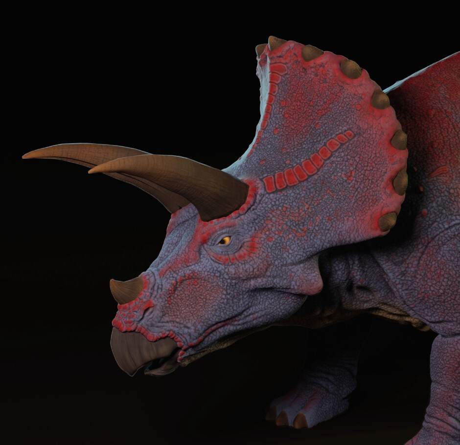 ArtStation - Triceratops
