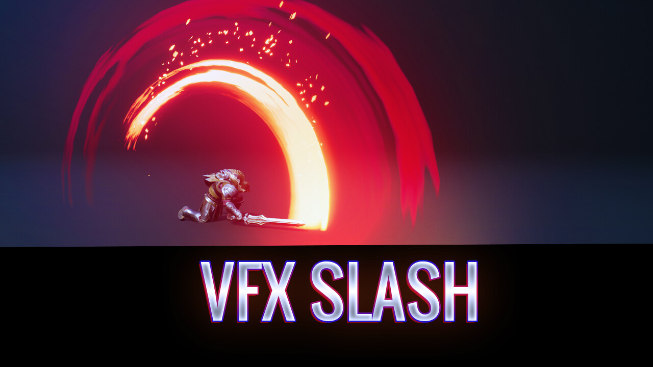 ArtStation - Stylized Melee slash VFX