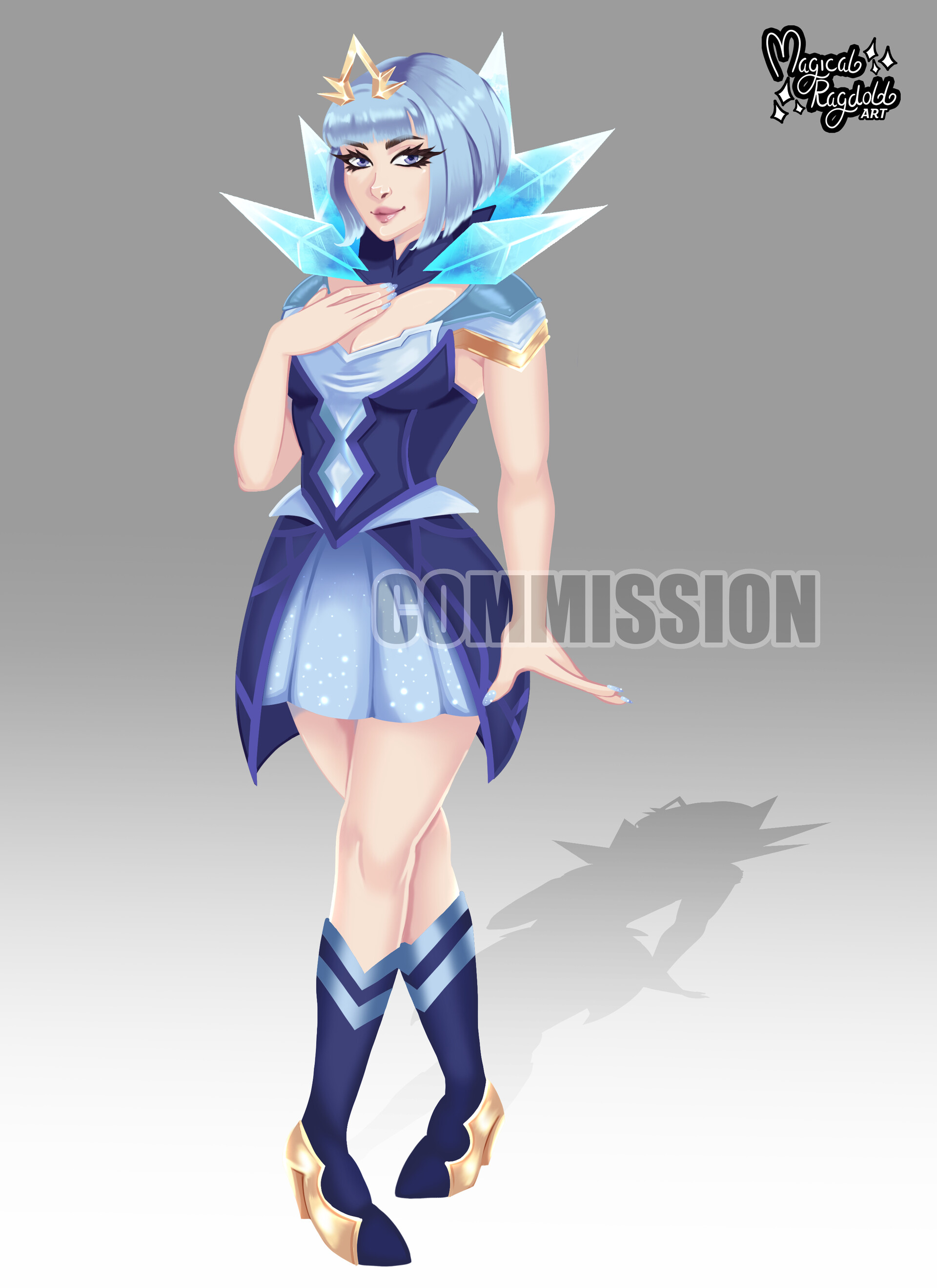 ArtStation - Elementalist Lux Alternative Version