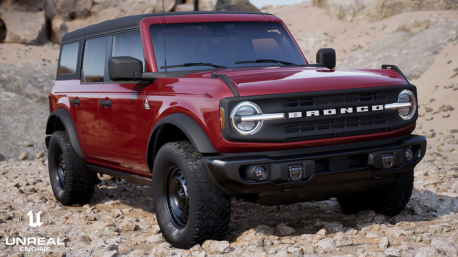 Vincent Bey - Ford Bronco UE4 Feature Images