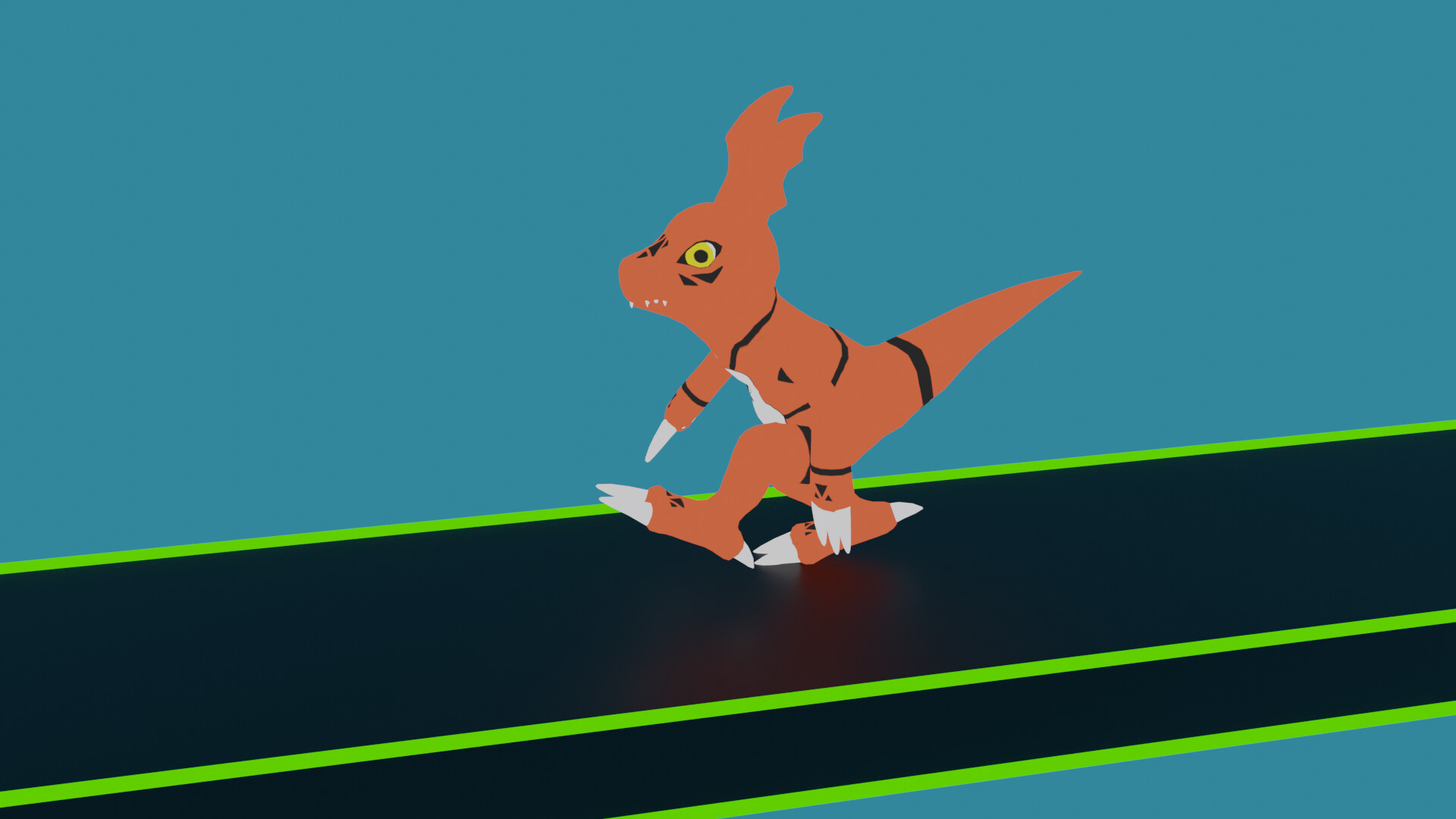 ArtStation - Guilmon 3D Model