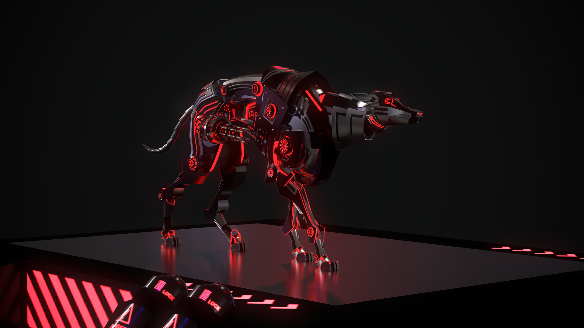 ArtStation - Incredible MECH DOG