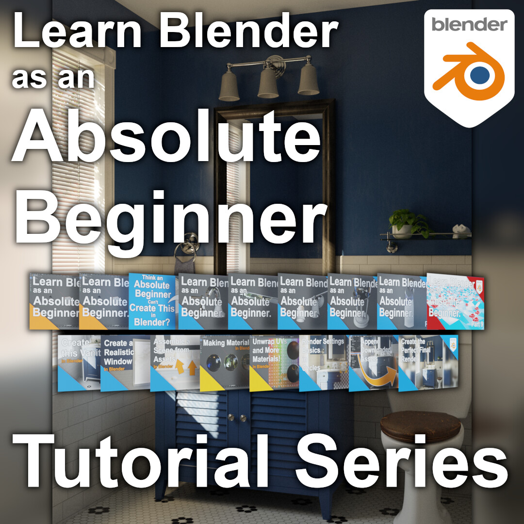 ArtOfKarlB - Tutorial: Learn Blender as an Absolute Beginner