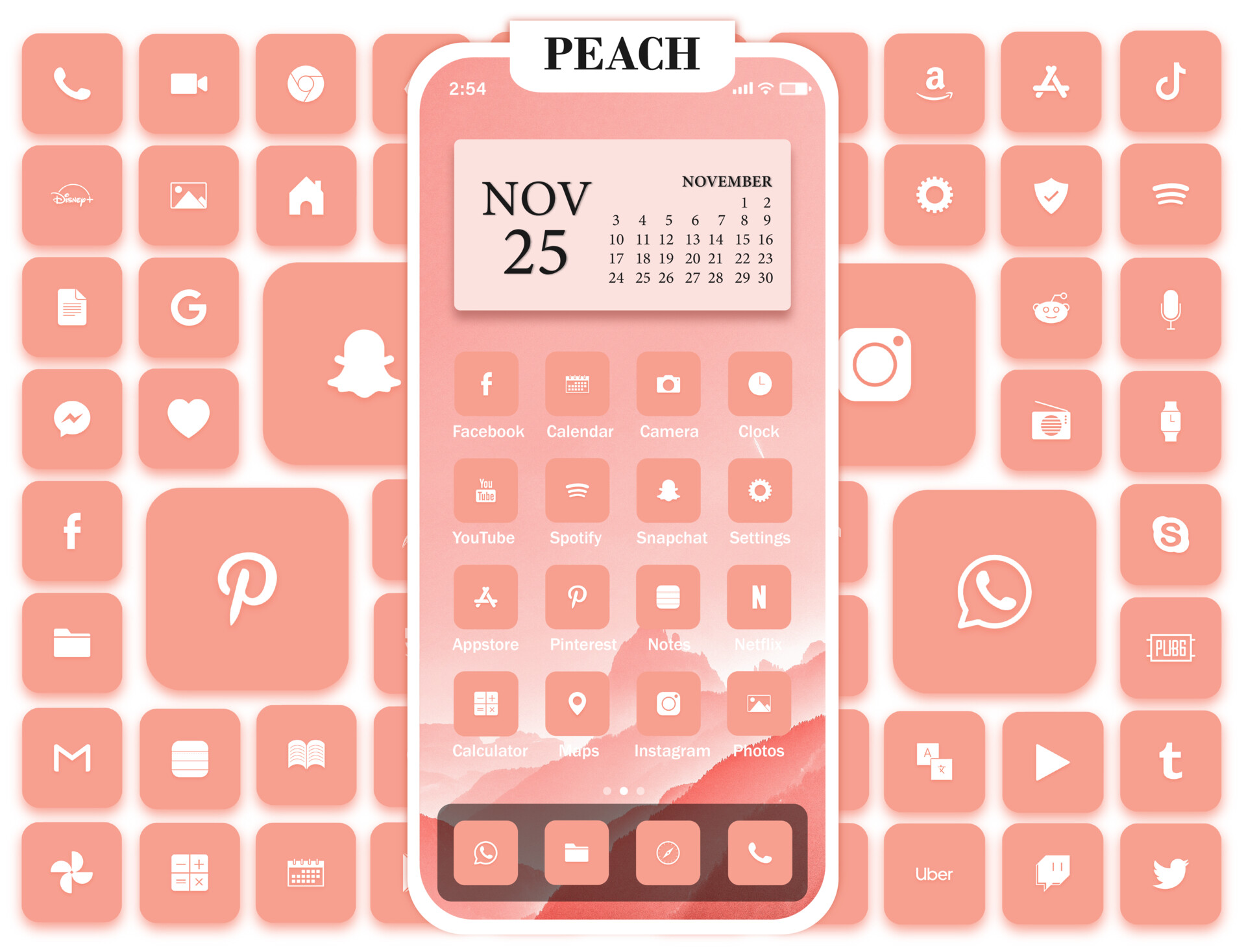ArtStation - Peach App Icons