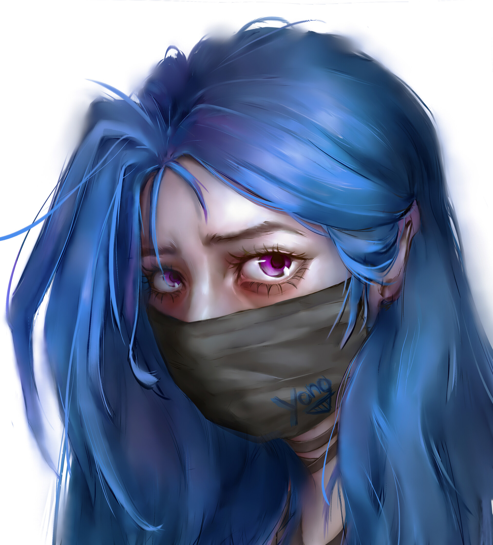 ArtStation - Wearing a mask ！JINX 3