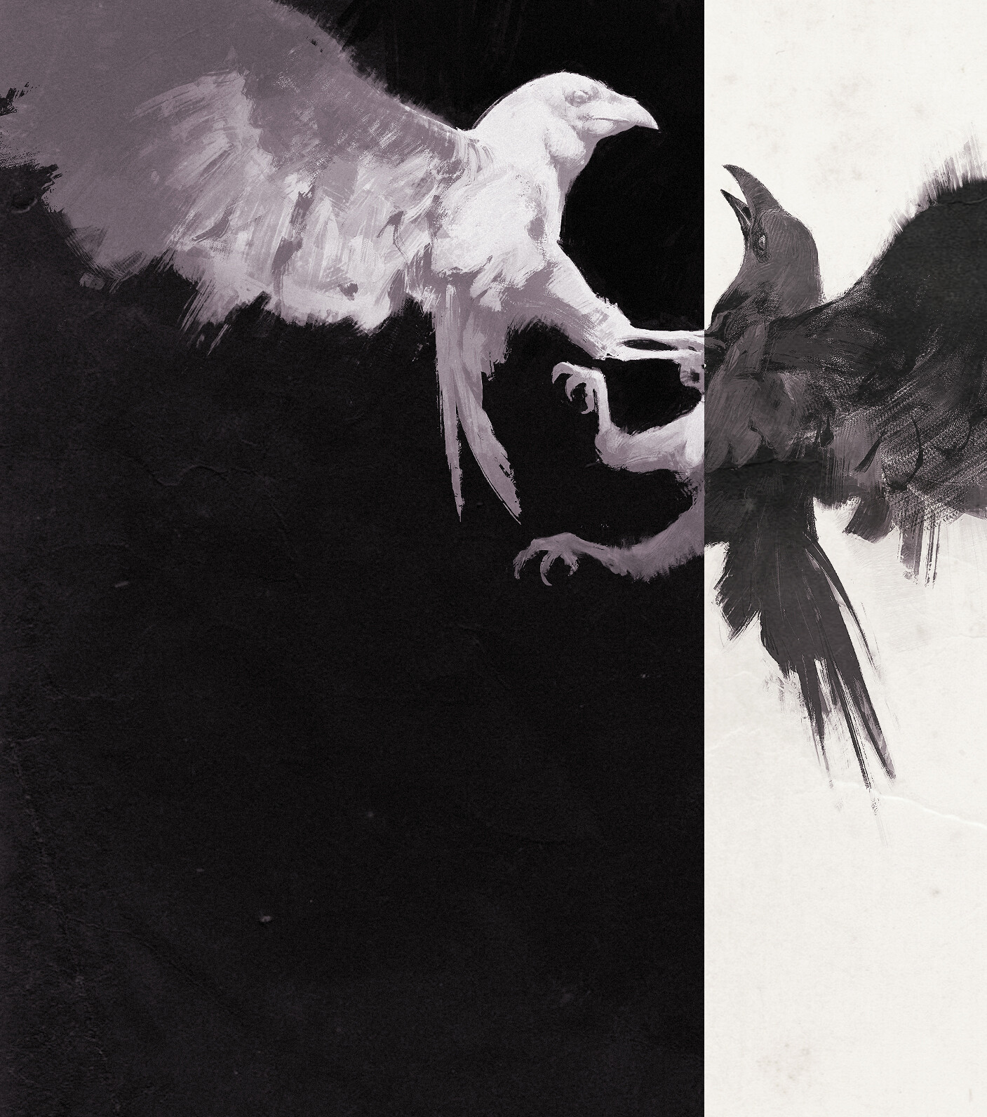 ArtStation - TWO RAVENS