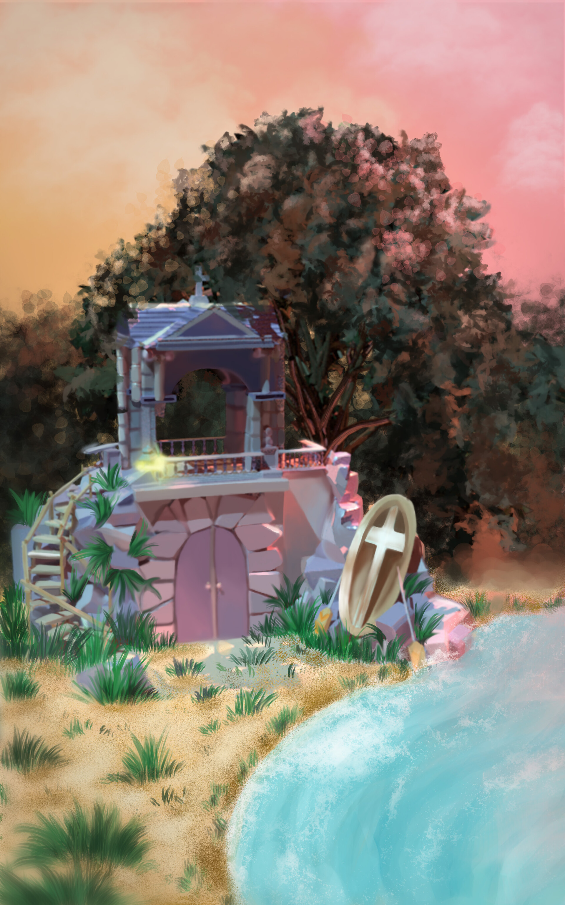ArtStation - Smoll-Haus in a Little Utopia