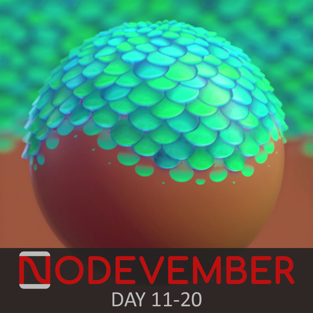 ArtStation - Nodevember 2021 Day 11-20/Color