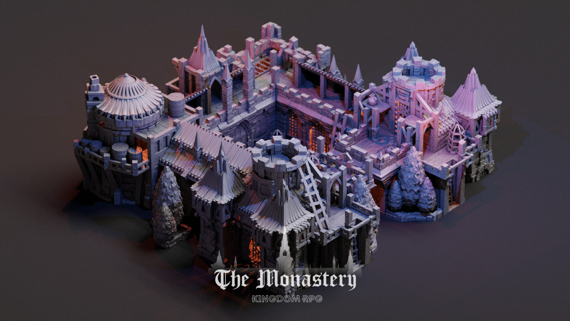 ArtStation - The Monastery - The Prison