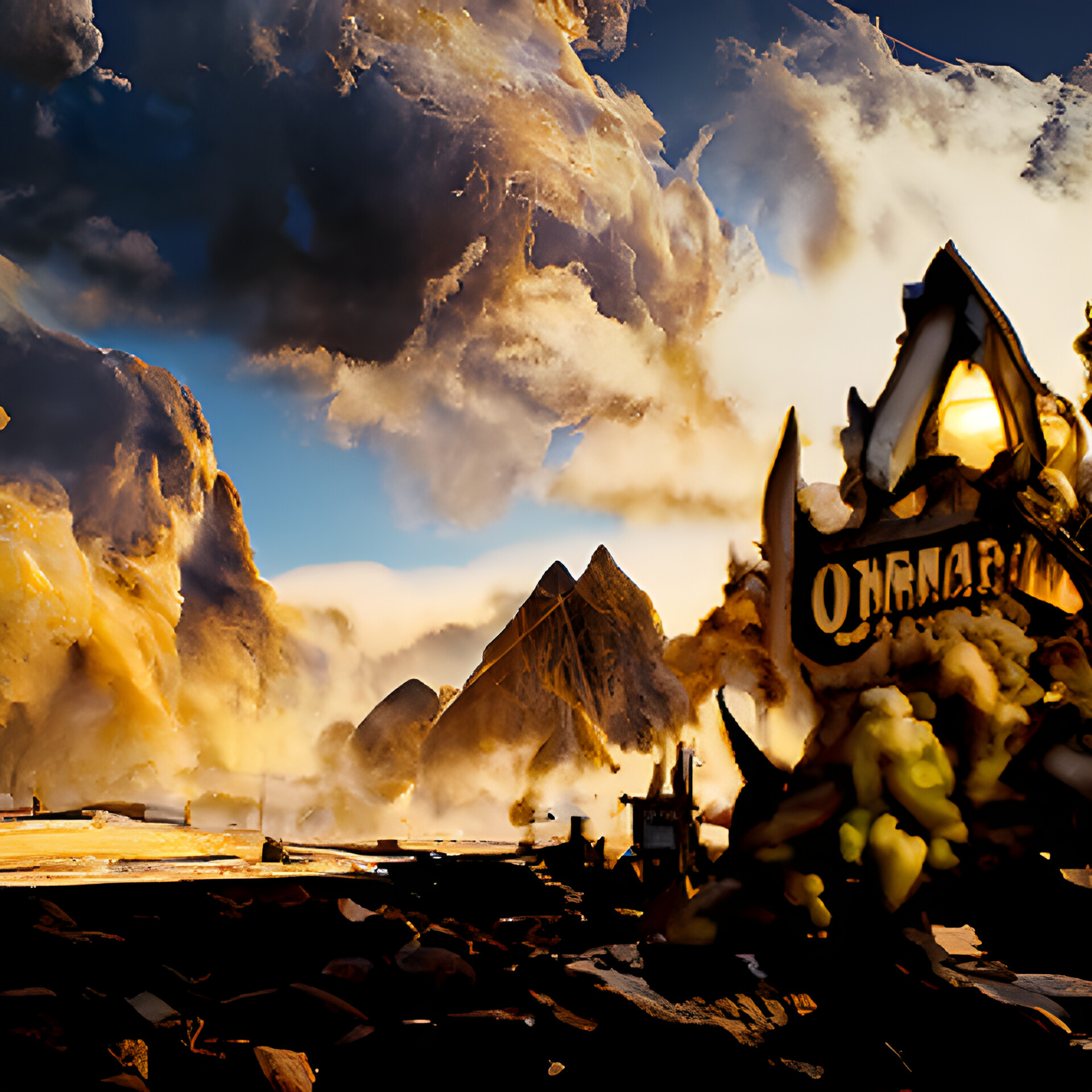 ArtStation - World of Warcraft Style Landscape Renders
