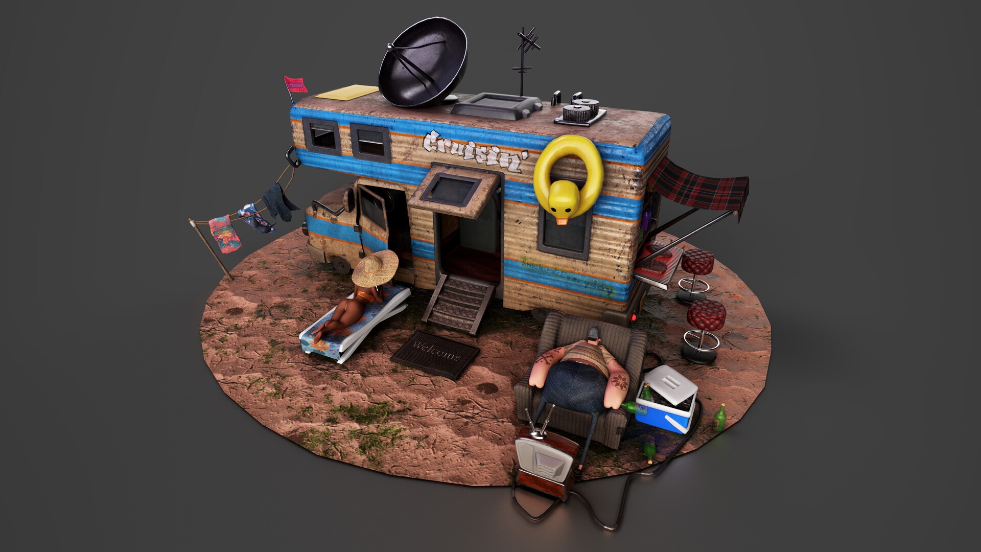 ArtStation - Vacation RV