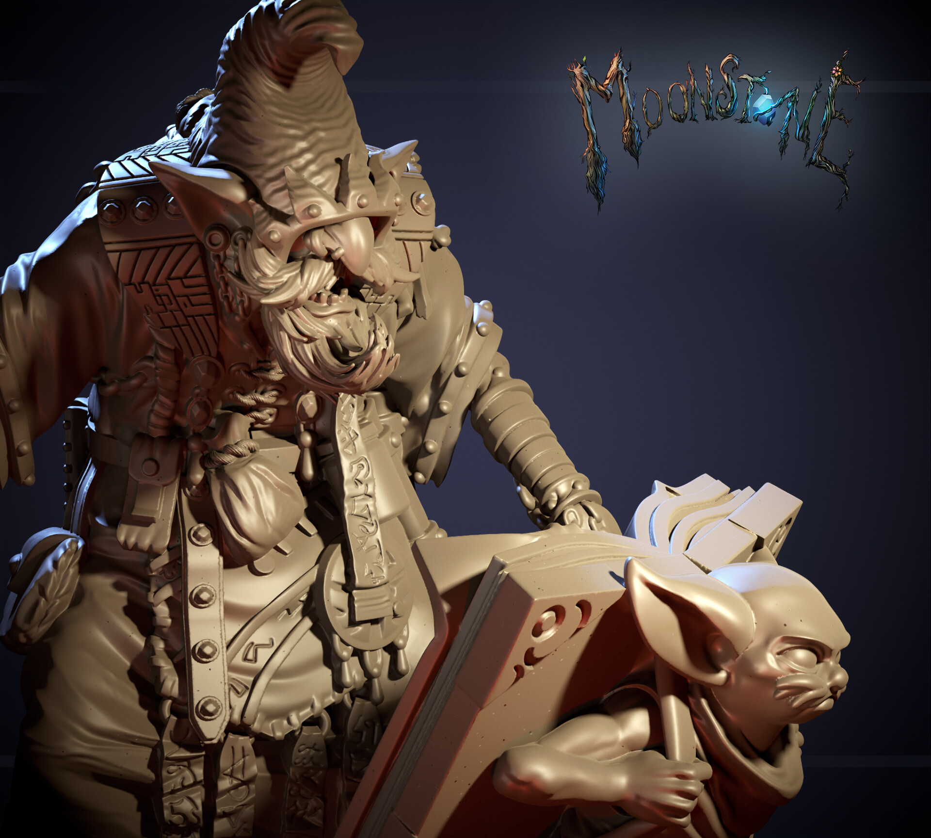 ArtStation - Moonstone - Voth and Homunculus