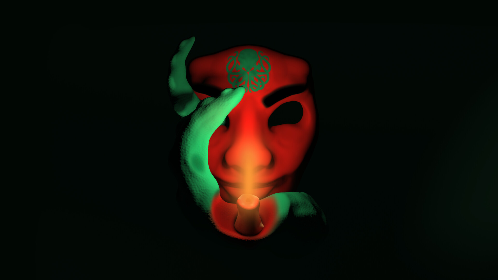 ArtStation - Cthulhu mask