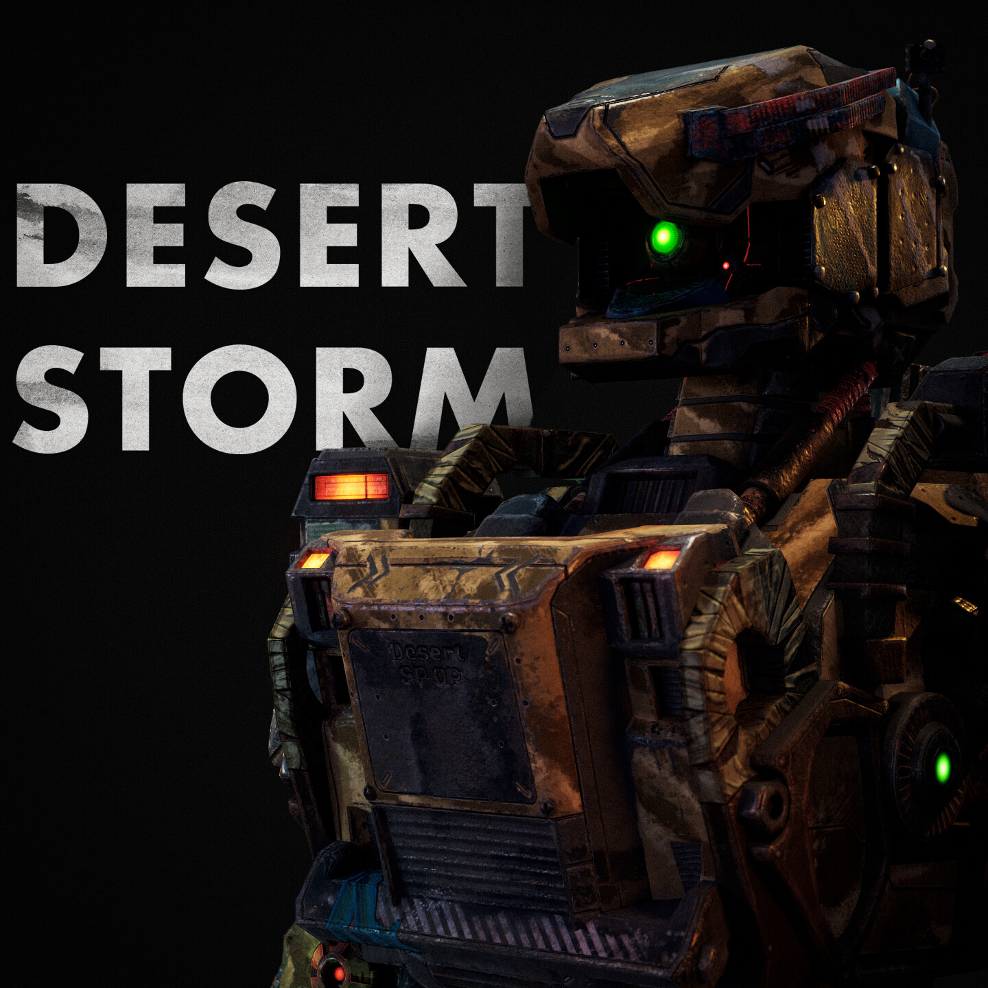 ArtStation - Desert Storm // game character present