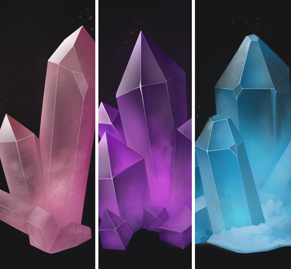 ArtStation - Crystals