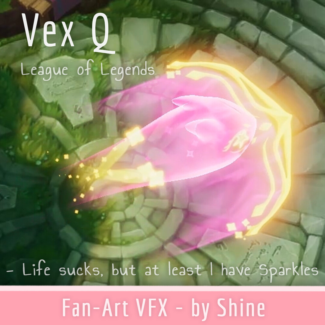 ArtStation - Vex Q (League of Legends Fan-Art) /★\ Unity VFX - by Shine