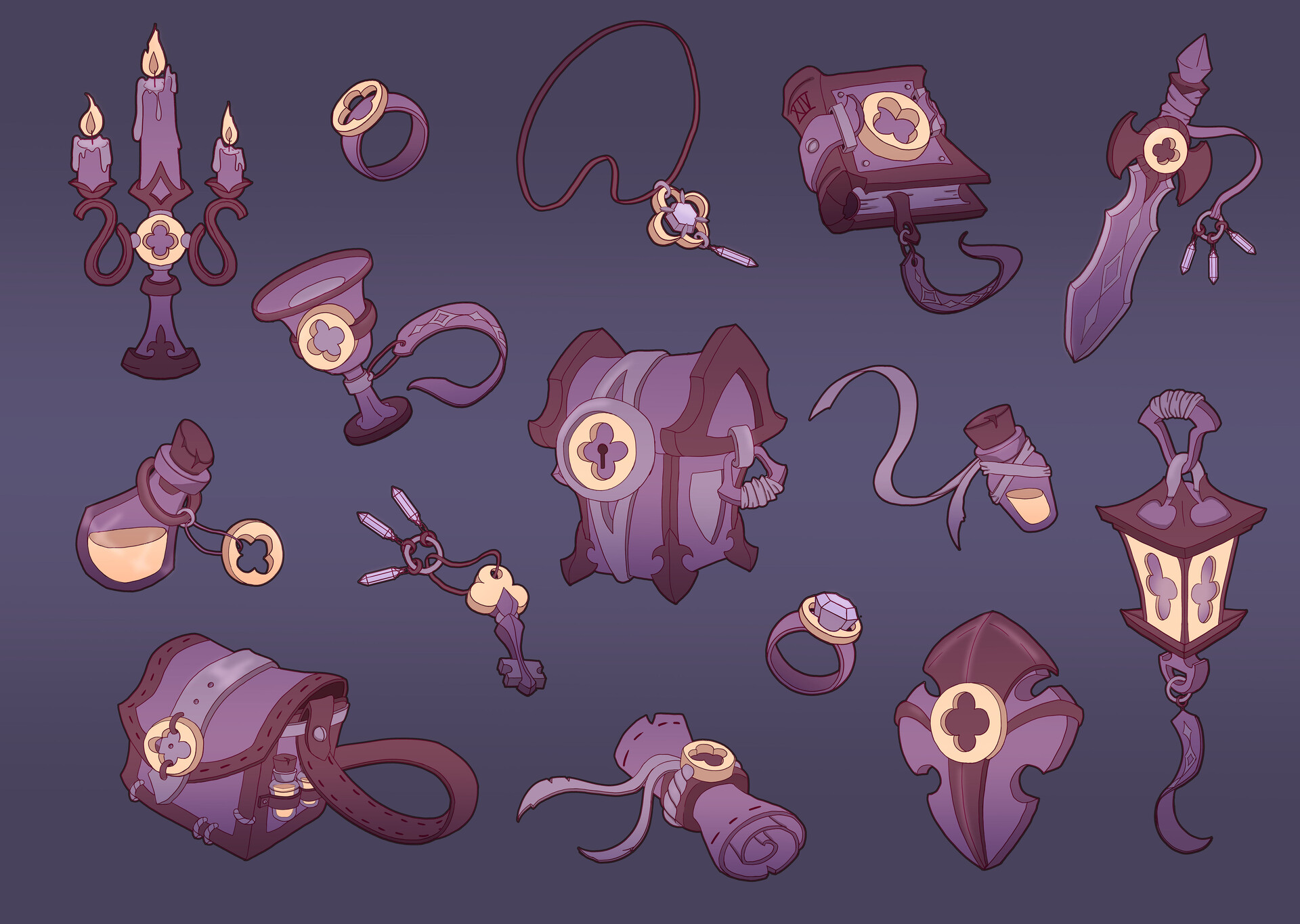 ArtStation - Gothic set