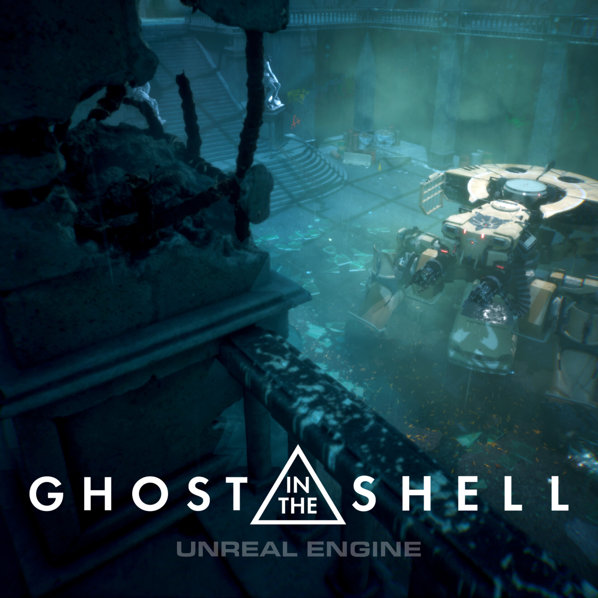 ArtStation - UE4 Ghost in the Shell