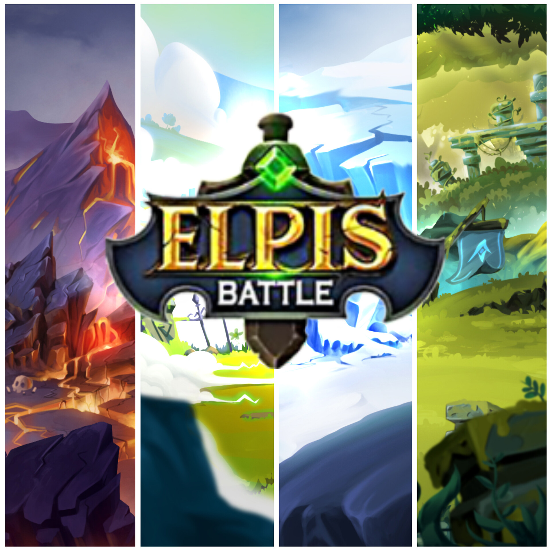 ArtStation - Environment I made for the game ELPIS BATTLE