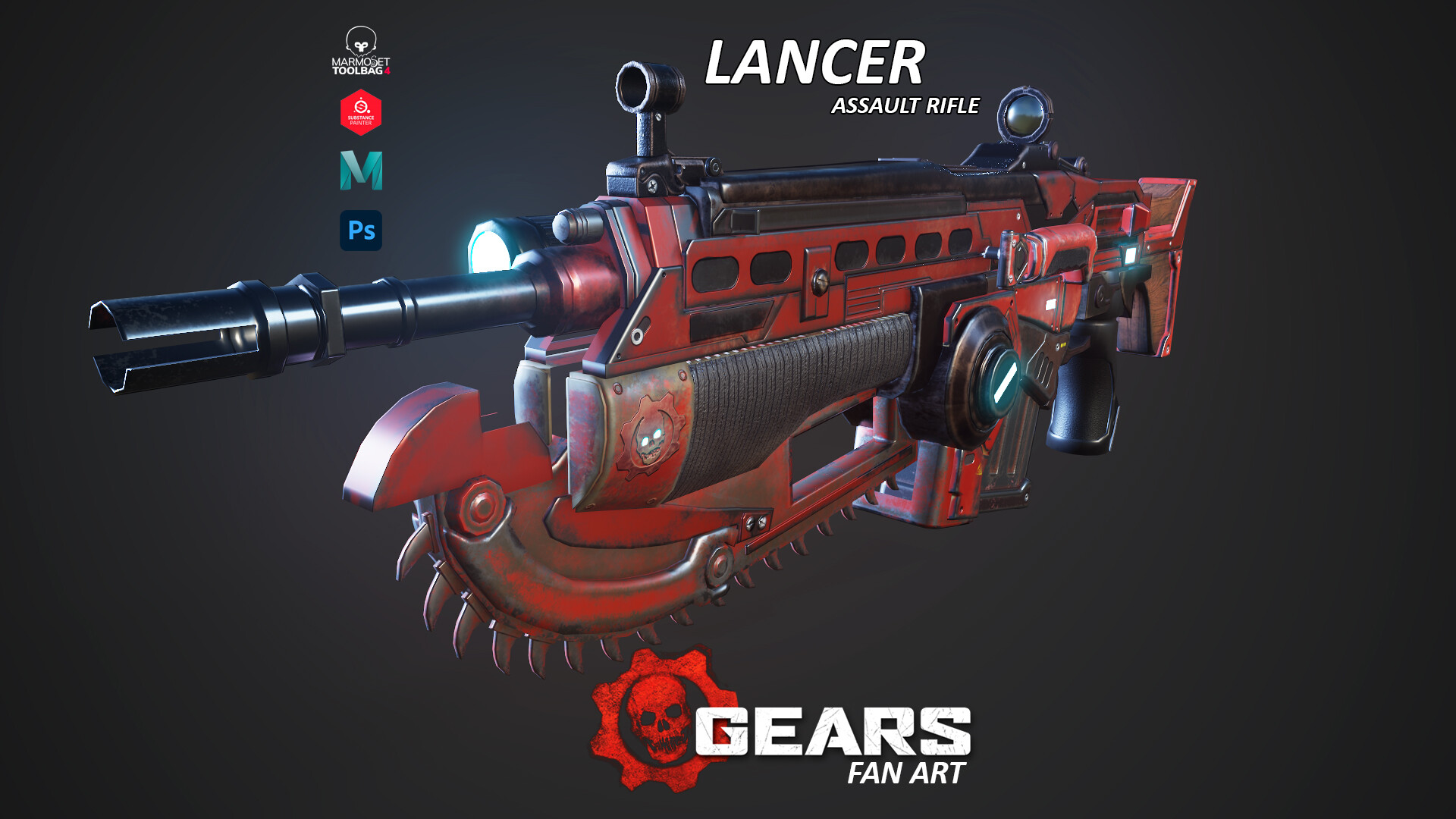 ArtStation - Lancer Gun (FanArt)
