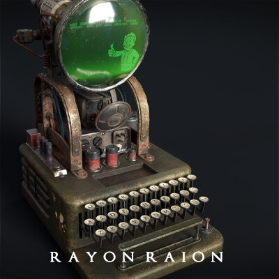 ArtStation - 3D Modelling | FallOut Terminal