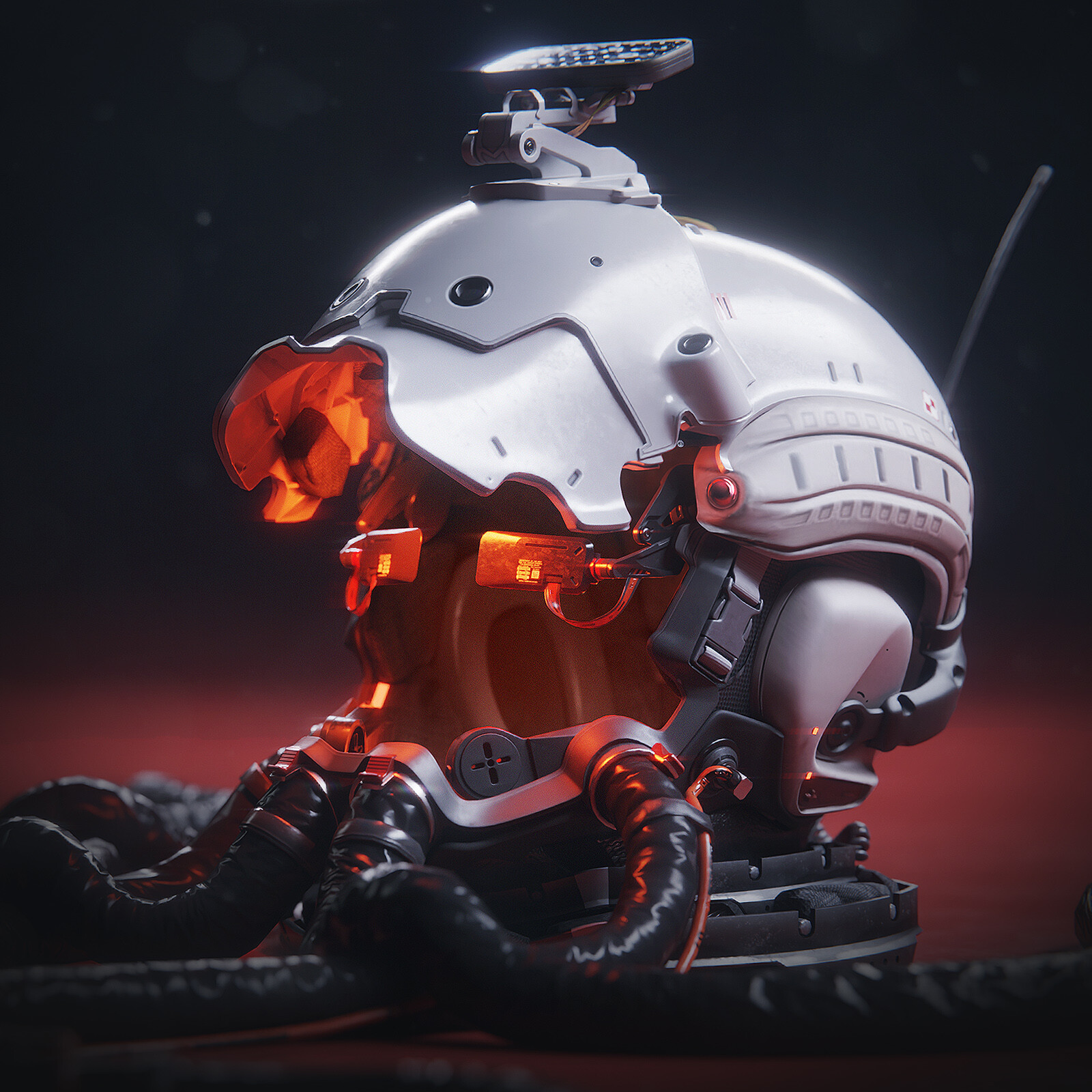 ArtStation - Cosmonaut Helmet