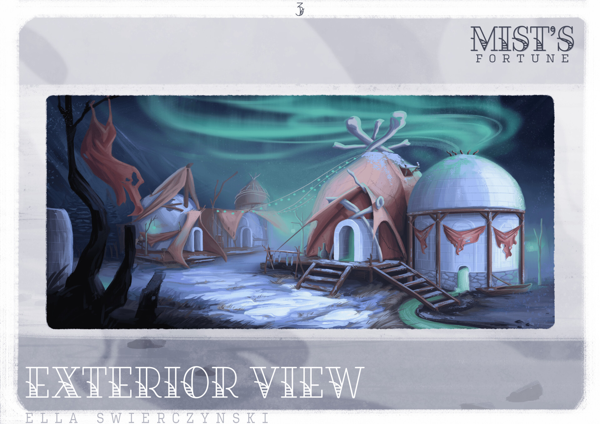 ArtStation - Mist's Fortune - Environment Design