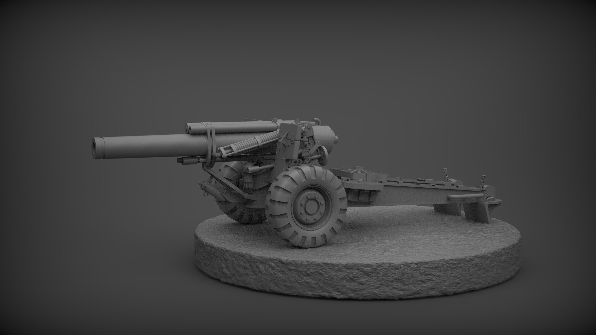 ArtStation - M114 - Howitzer 155MM