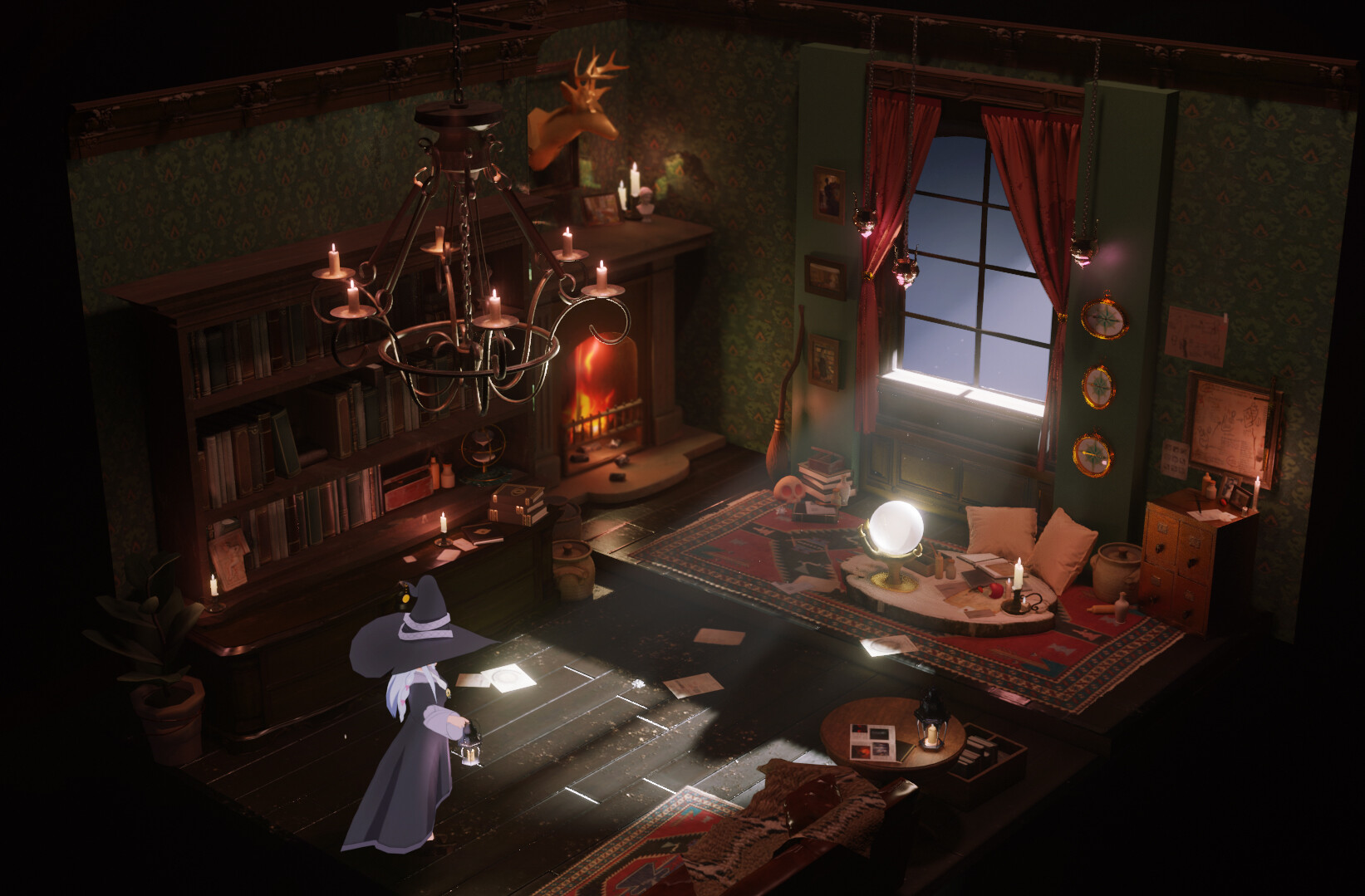 ArtStation - Witch's room