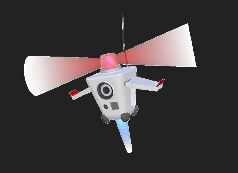 ArtStation - Robot moving Gif