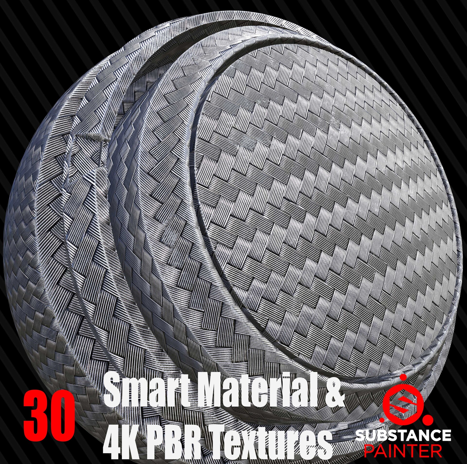 ArtStation - 30 High Quality and Procedural Smart Materials + 4K PBR ...