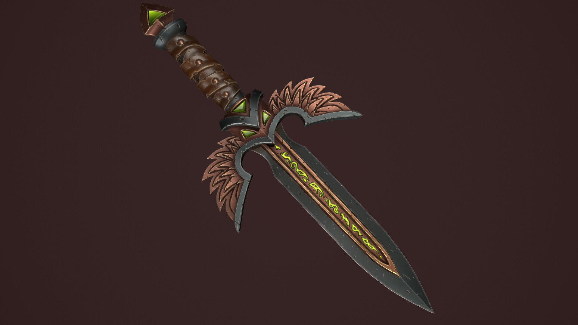 ArtStation - Rune dagger