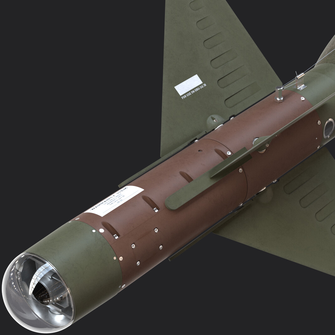 ArtStation - GBU-24/B Paveway III (BLU-109)