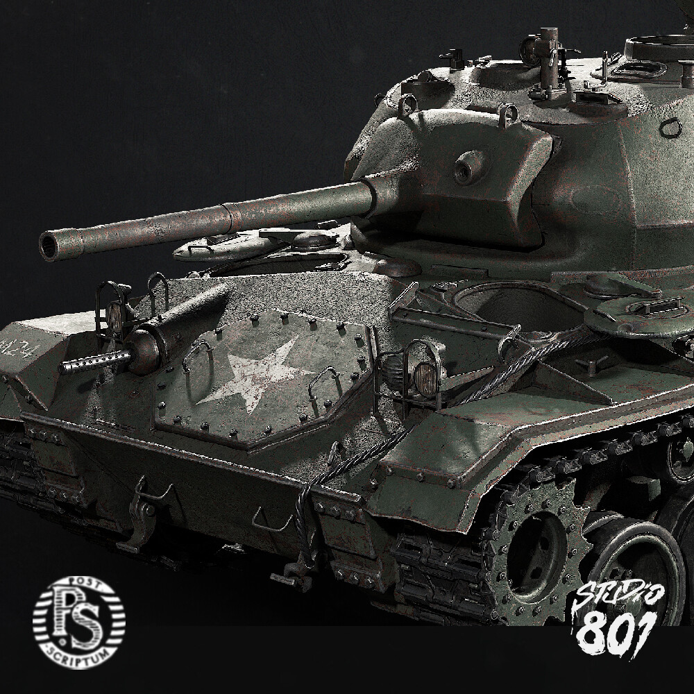 ArtStation - M24 Chaffee