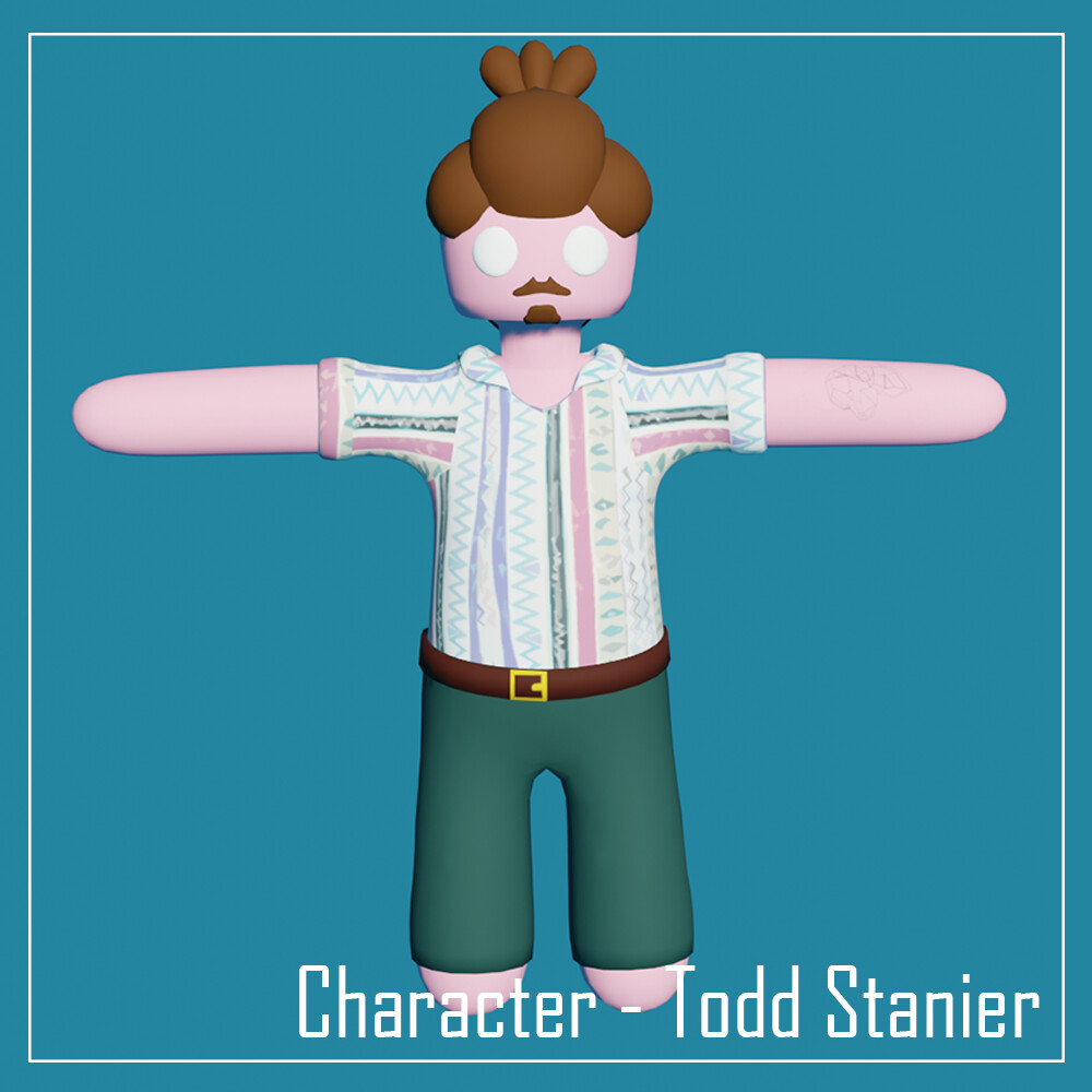 ArtStation - Character - based on myself