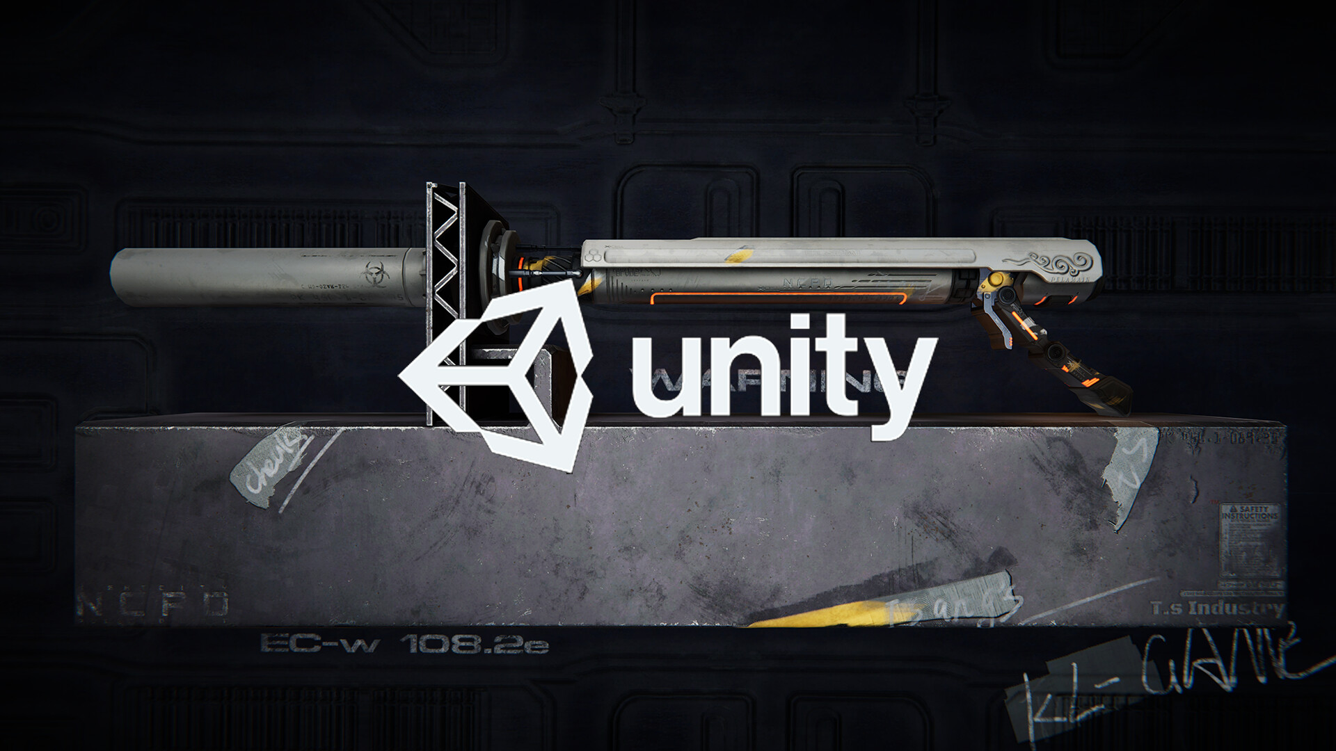 ArtStation - （Unity Real-Time Render）Hard-surface Gun