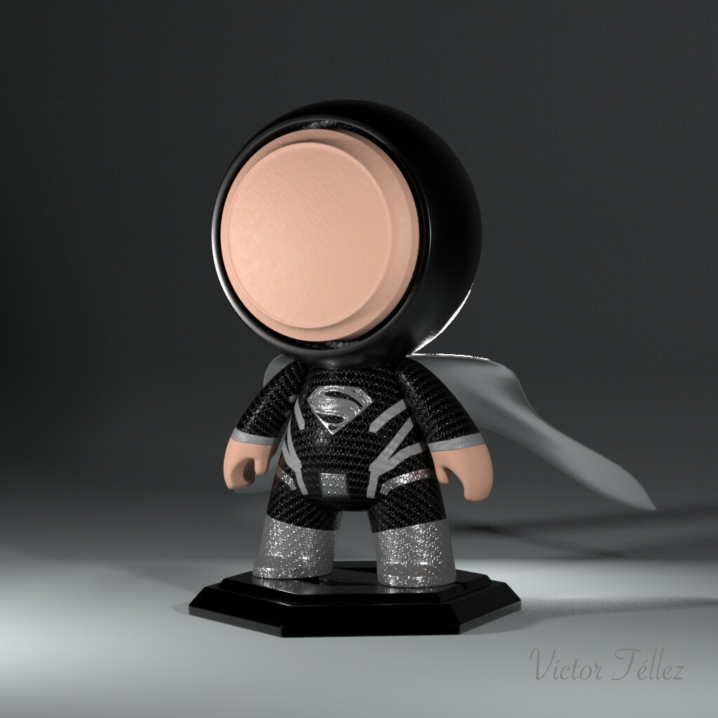 ArtStation - Superman Black Suit Textures