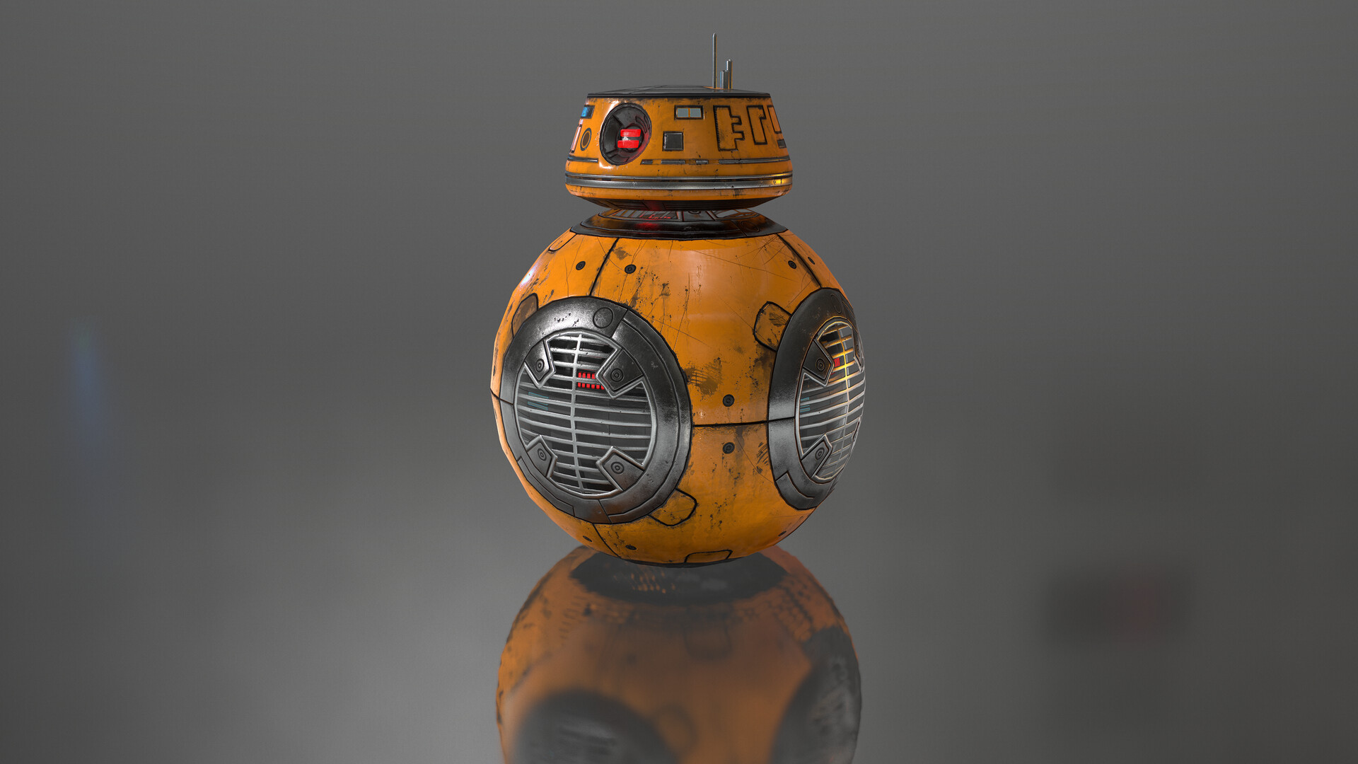 ArtStation - [3ds Max] BB-9E