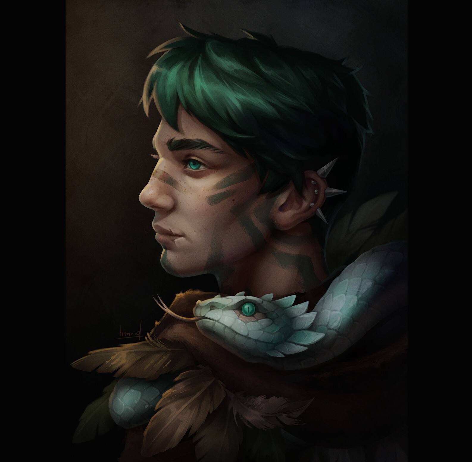 ArtStation - snake shaman