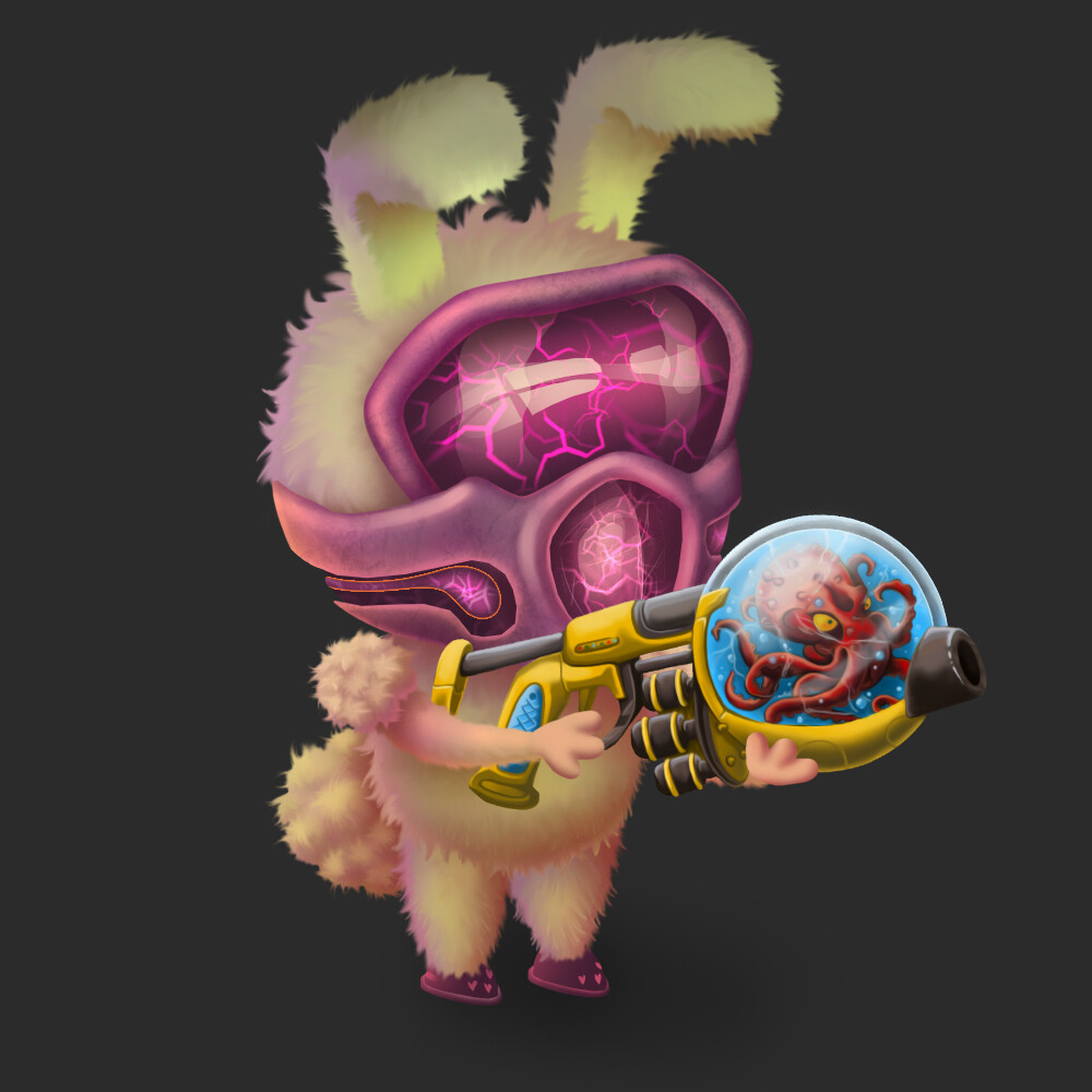 ArtStation - game characters in masks Against the Covid