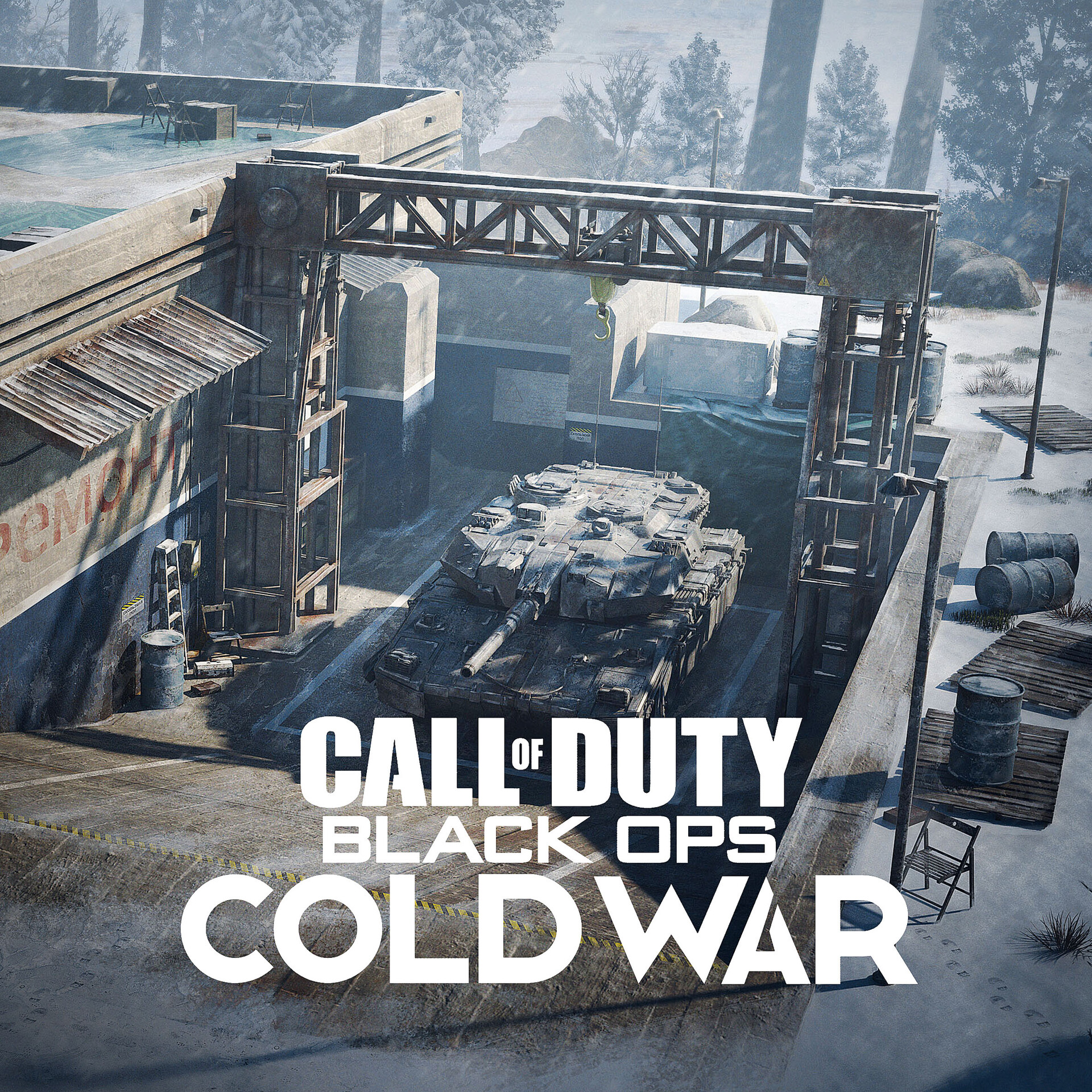 ArtStation - COD: Black Ops - Cold War - Crossroads - Mechanic Shop