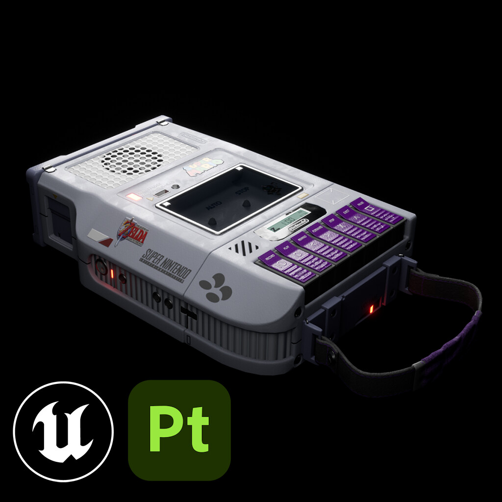 ArtStation - Potify - Snes version