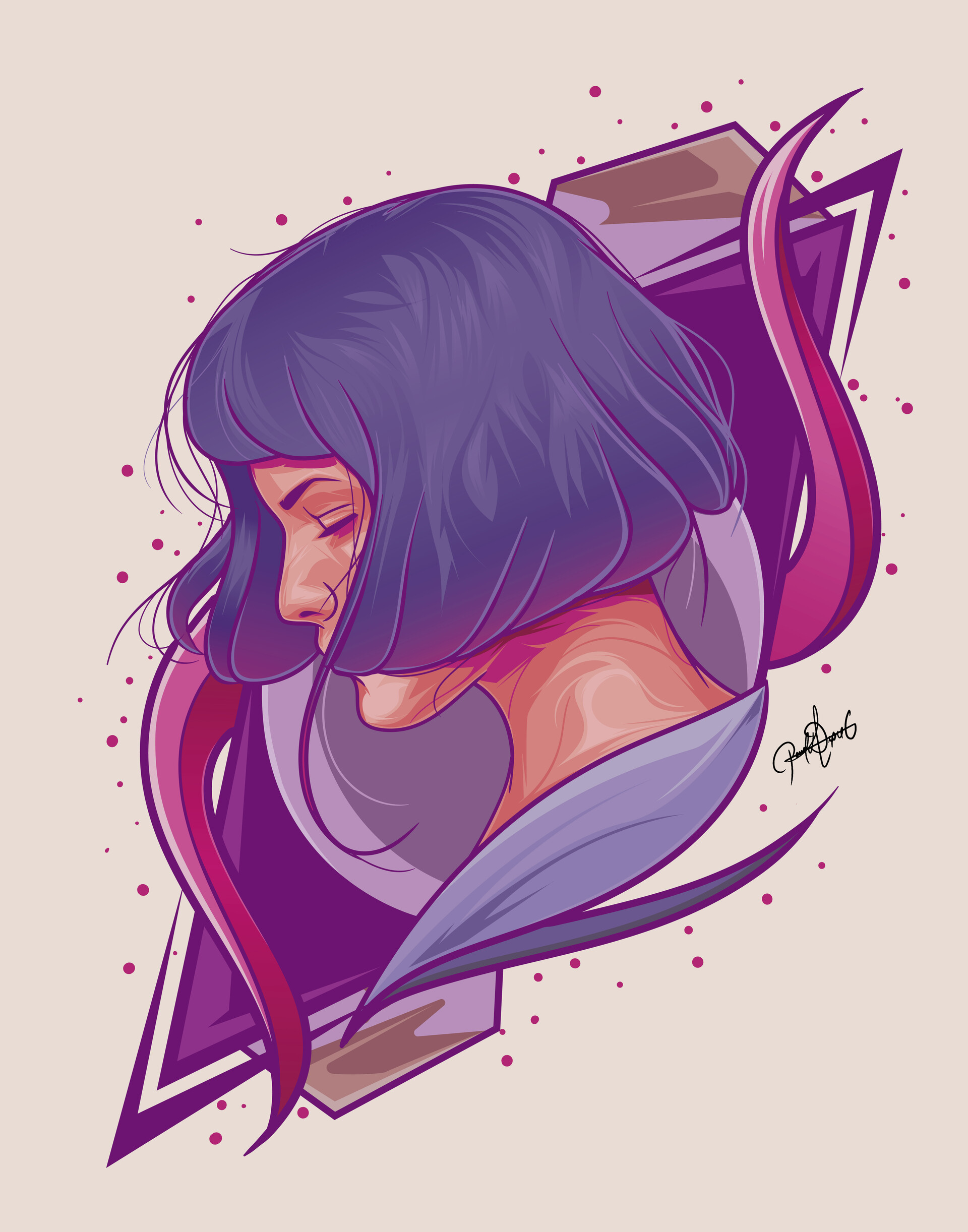 ArtStation - Spatial Portrait