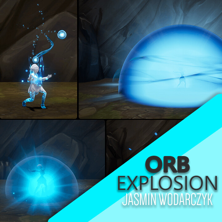 ArtStation - VFX Orb Explosion