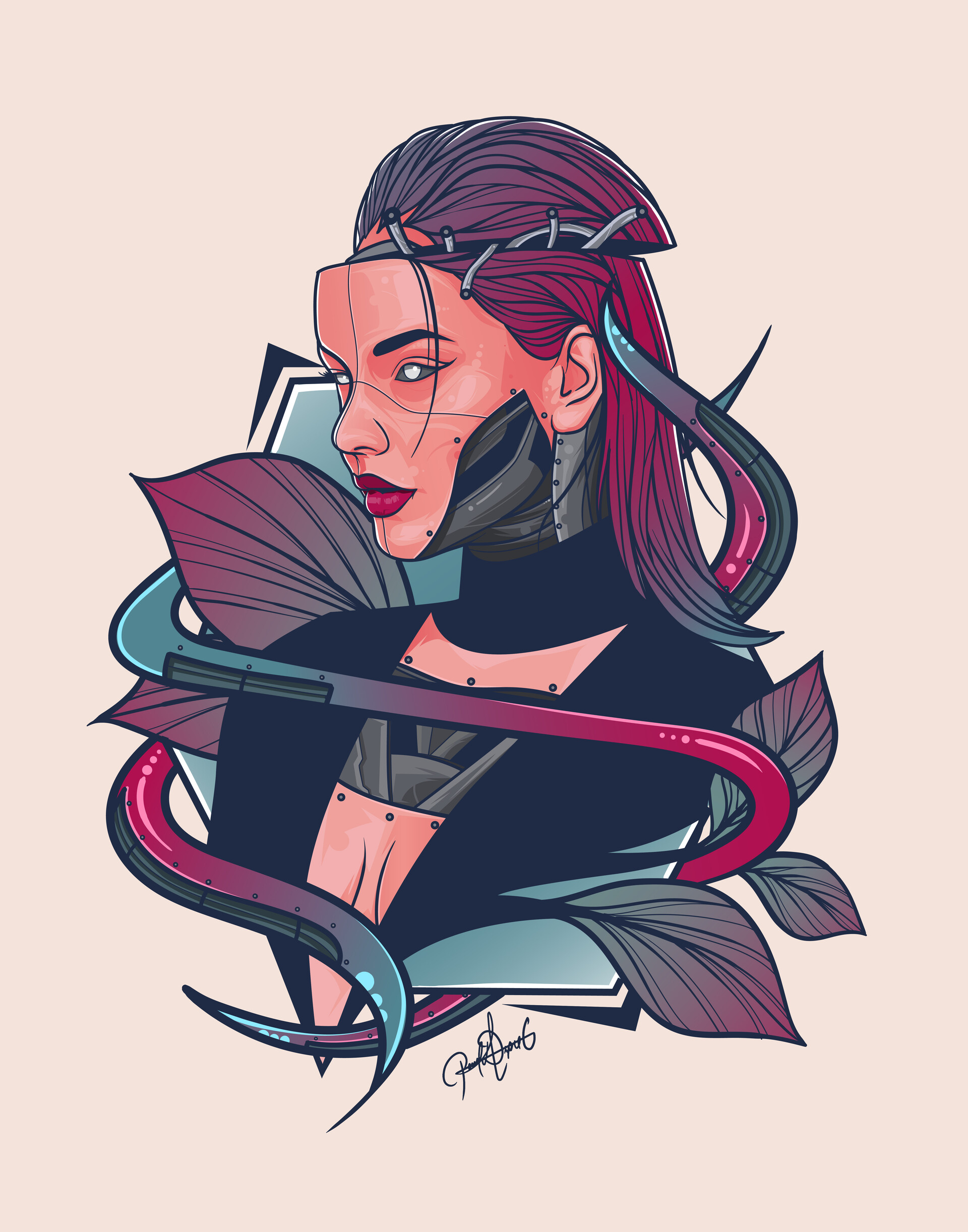 ArtStation - Android Girl