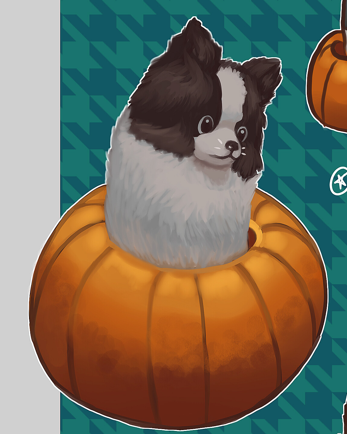 Ann Tsvetkova - Pumpkin Doggo