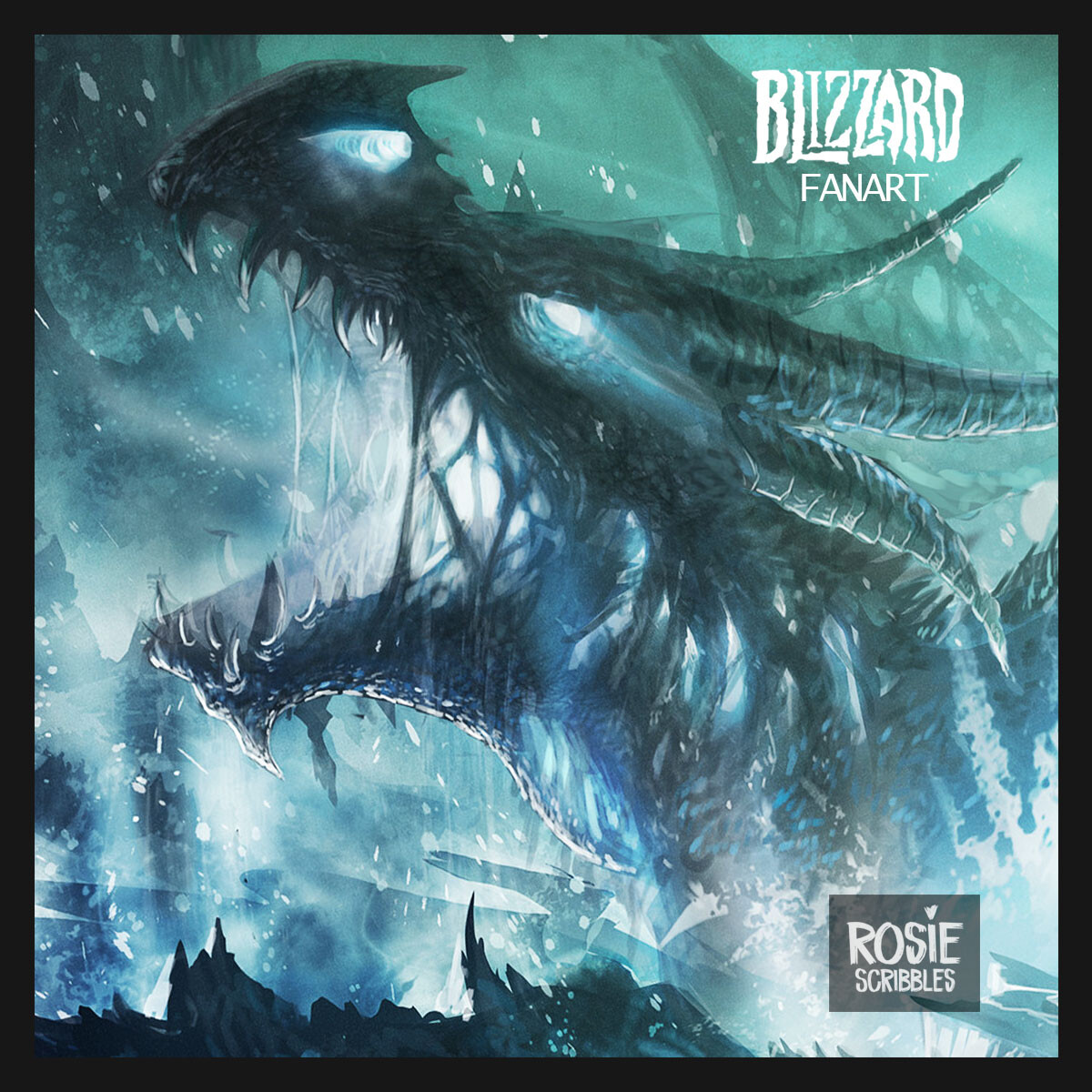 ArtStation - Sindragosa (Blizzard Fanart)